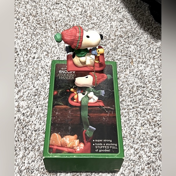 Holiday | Vintage Christmas Snoopy Stocking Holder | Poshmark